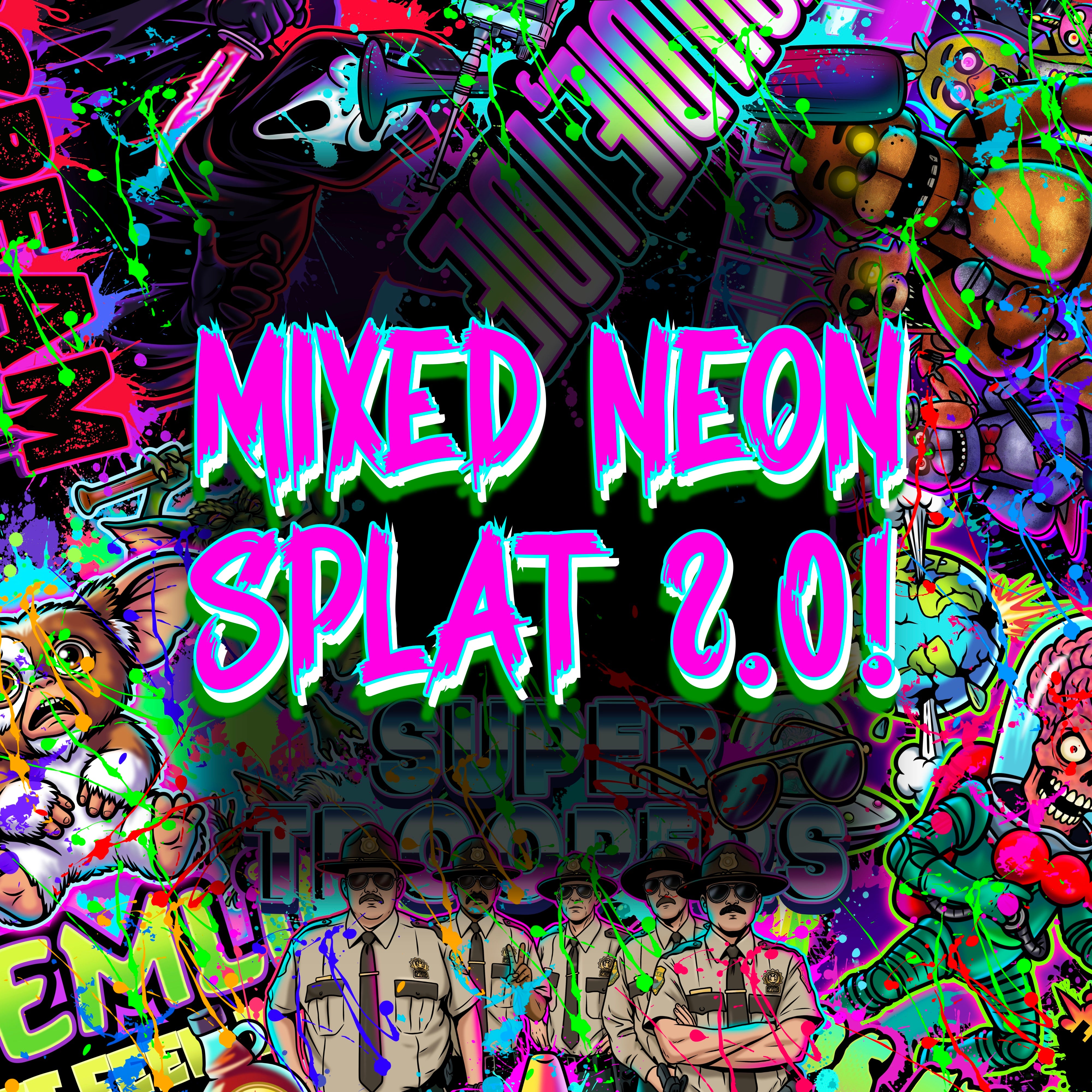 Neon splat 2.0 bundle!! – CrazyStageArtCreations