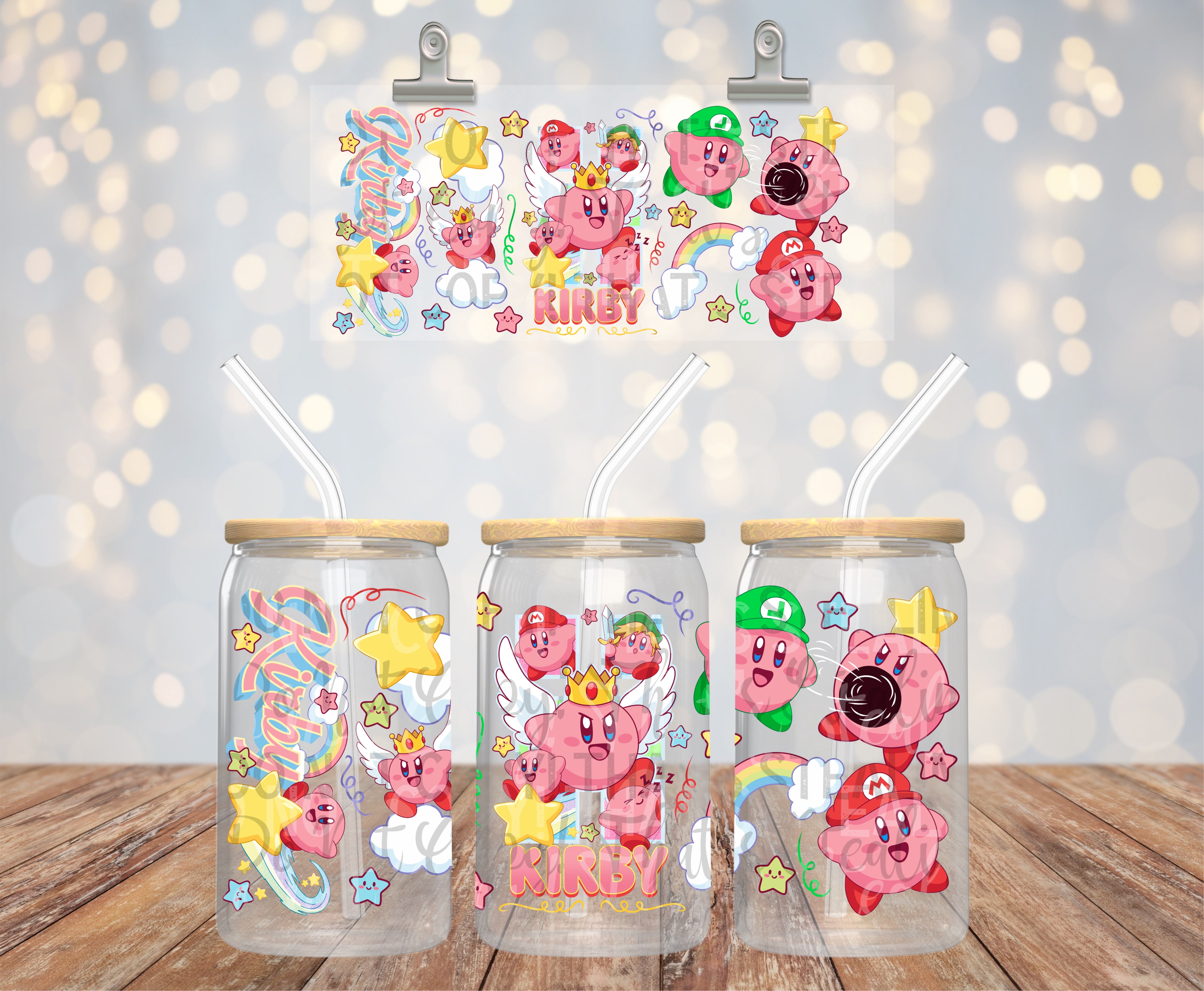 Pink Guy 16OZ LIBBY – CrazyStageArtCreations